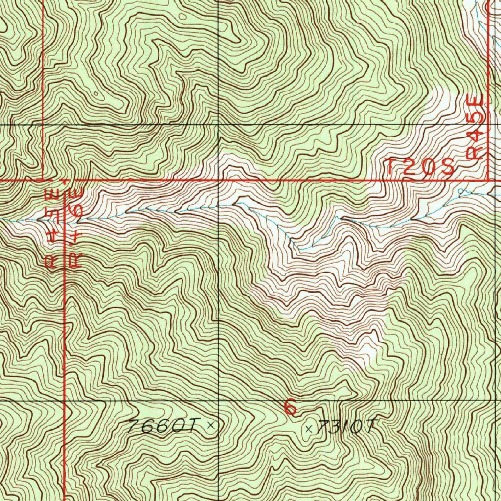Telescope Peak, CA (1998, 24000-Scale) Map by United States Geological ...