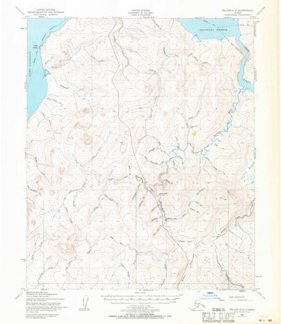 Teller A-3, AK (1950, 63360-Scale) Map by United States Geological ...