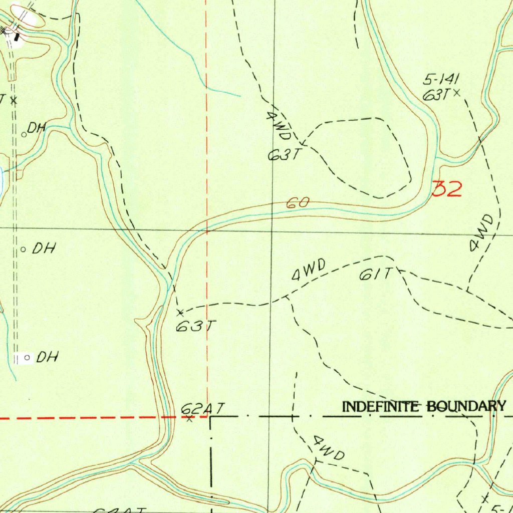 Tensas Bluff, LA (1987, 24000-Scale) Map by United States Geological ...