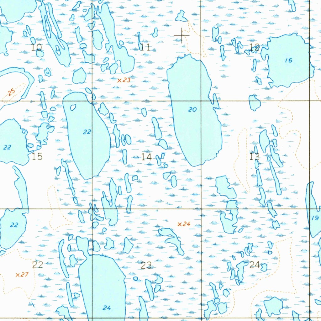 Teshekpuk C-5, AK (1955, 63360-Scale) Map by United States Geological ...