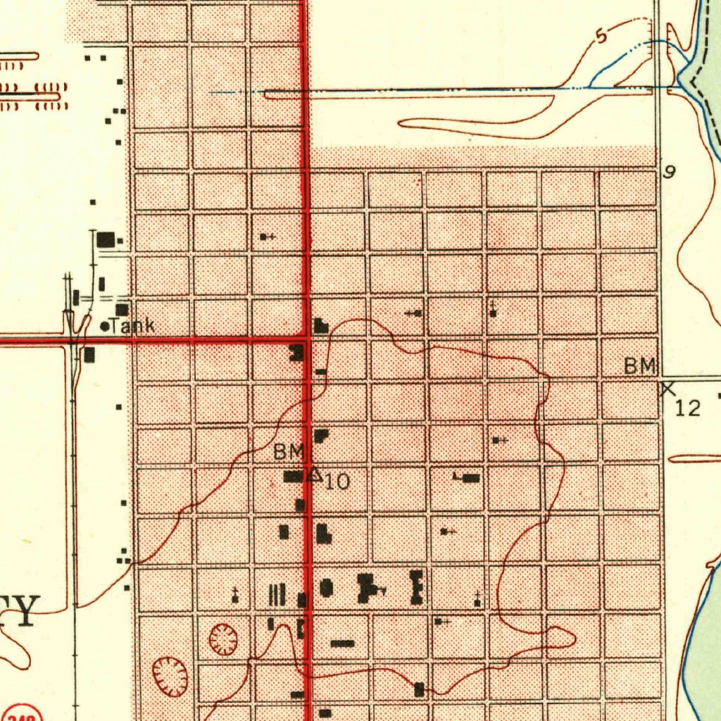 Texas City, TX (1943, 24000-Scale) Map by United States Geological ...