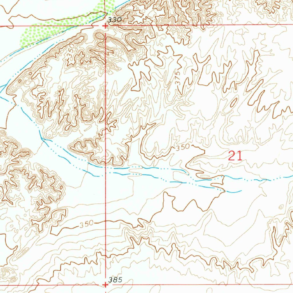 Texas Hill, AZ (1965, 24000-Scale) Map by United States Geological ...