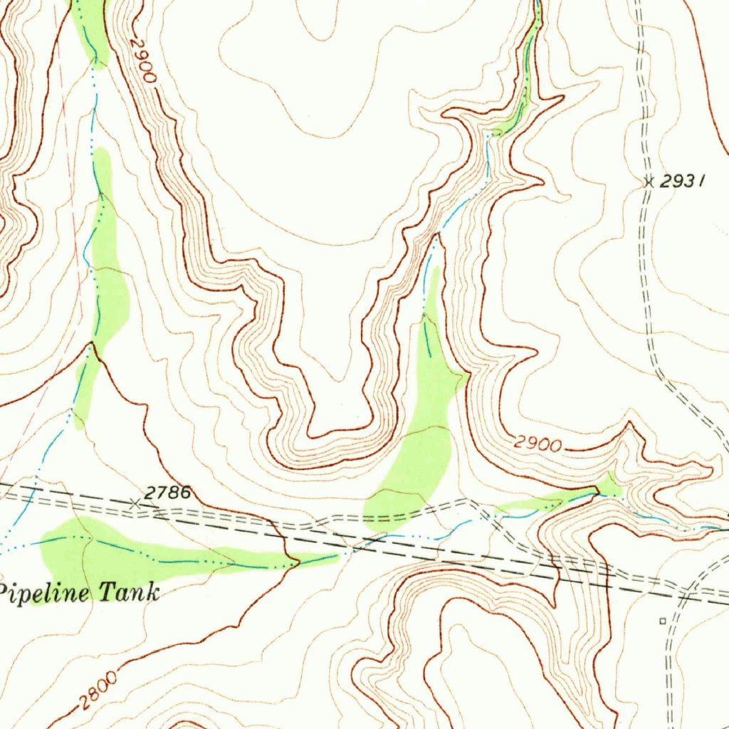 Texon, TX (1970, 24000-Scale) Map by United States Geological Survey ...