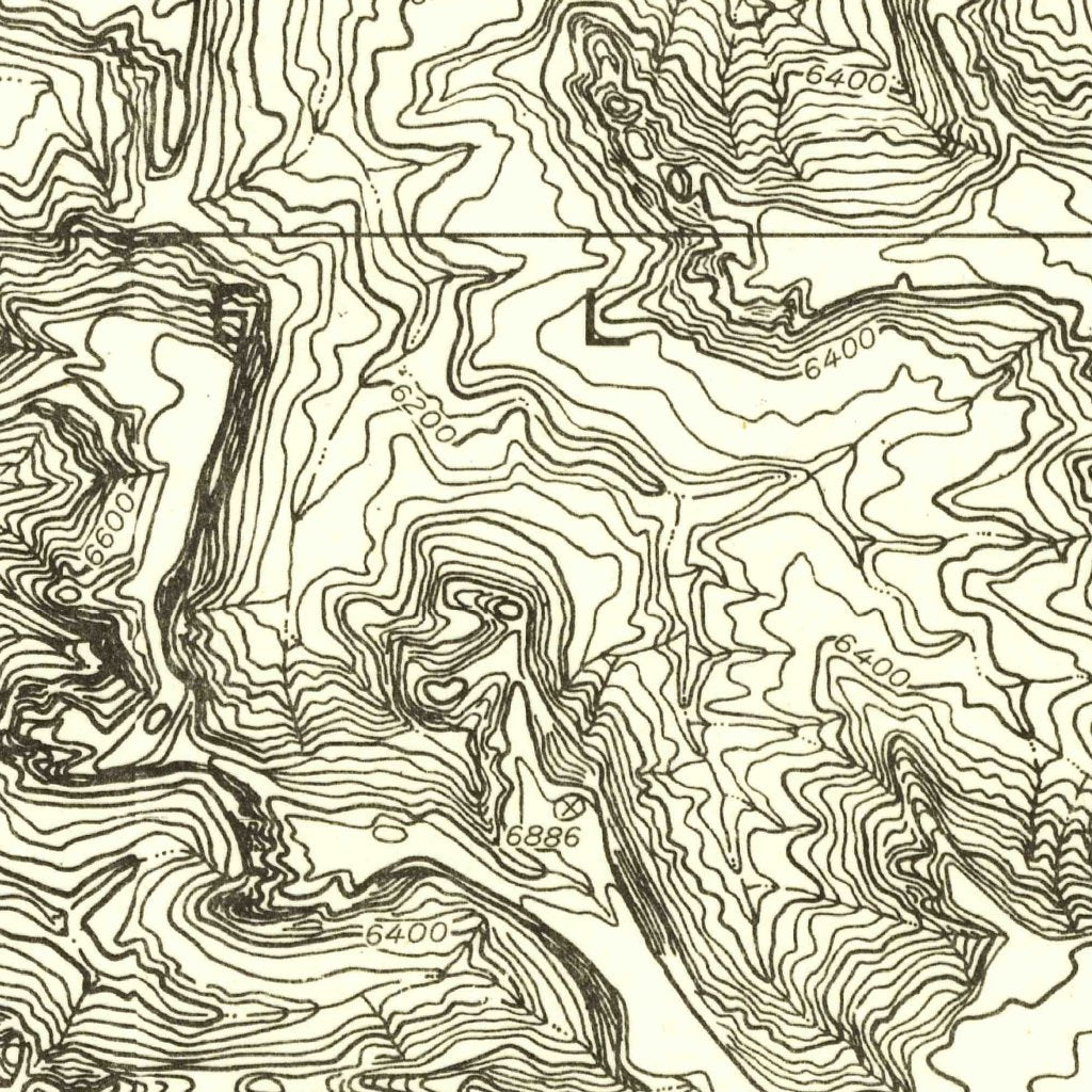The Blocks, UT (1954, 24000-Scale) Map by United States Geological ...