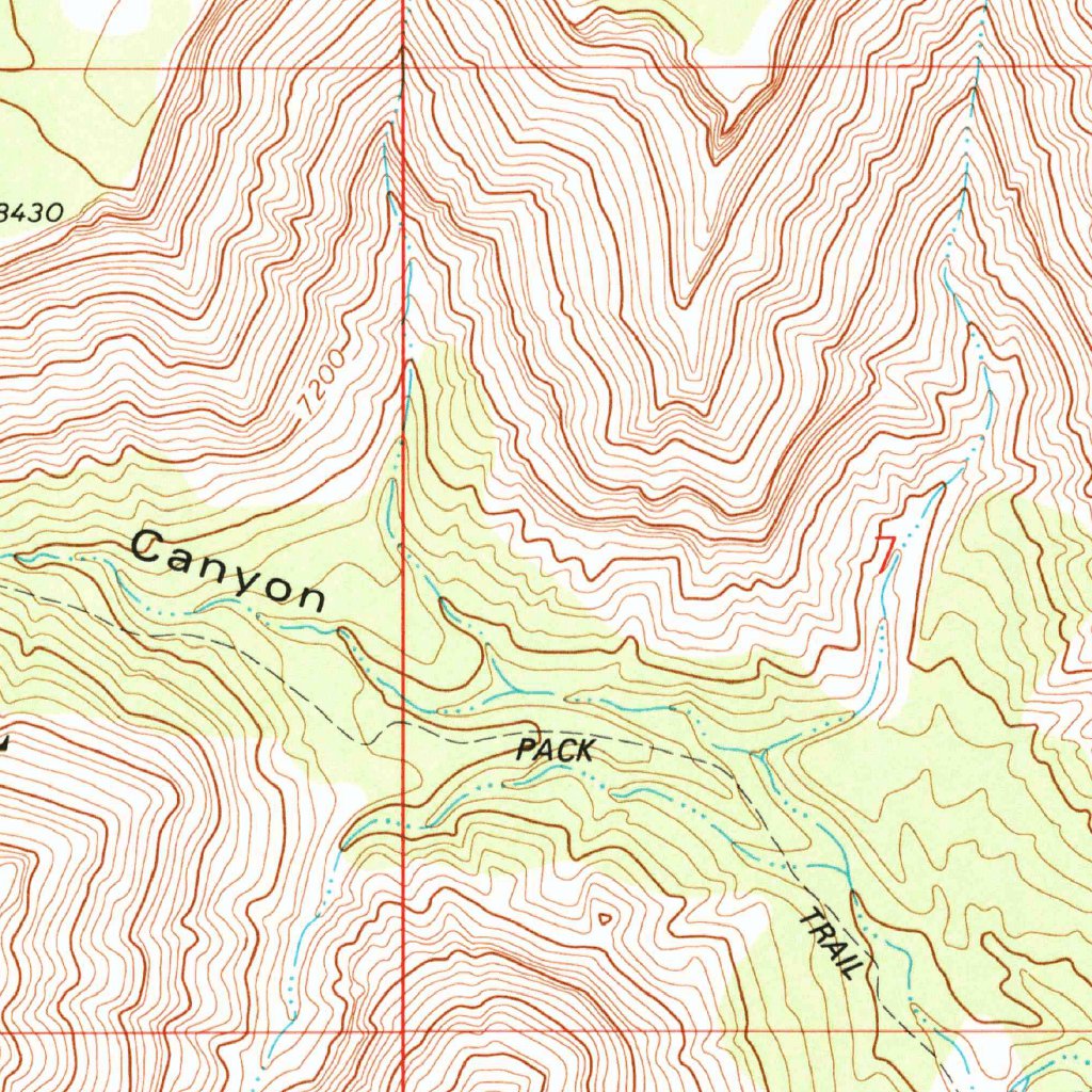 The Cap, UT (1979, 24000-Scale) Map by United States Geological Survey ...
