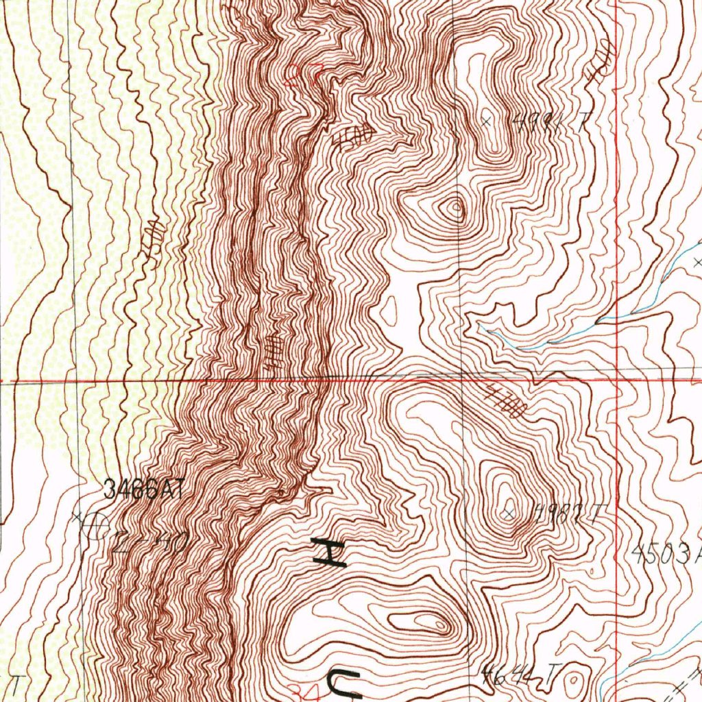 The Divide, UT (1986, 24000-Scale) Map by United States Geological ...