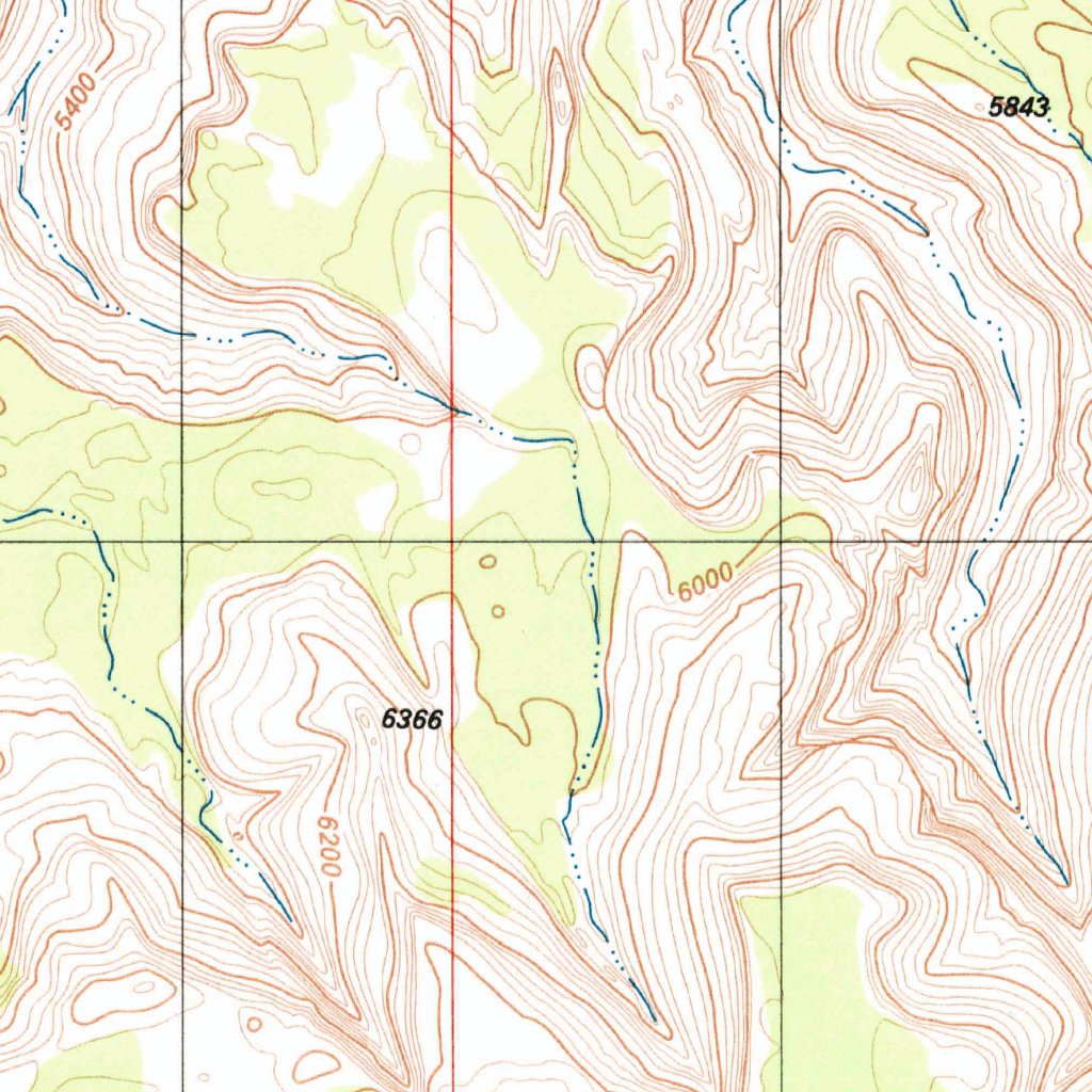 The Frying Pan, UT (1983, 24000-Scale) Map by United States Geological ...