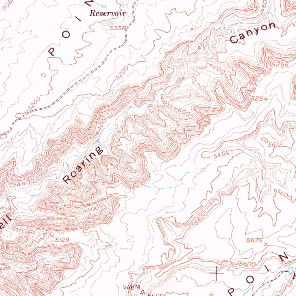 The Knoll, UT (1951, 62500-Scale) Map by United States Geological ...