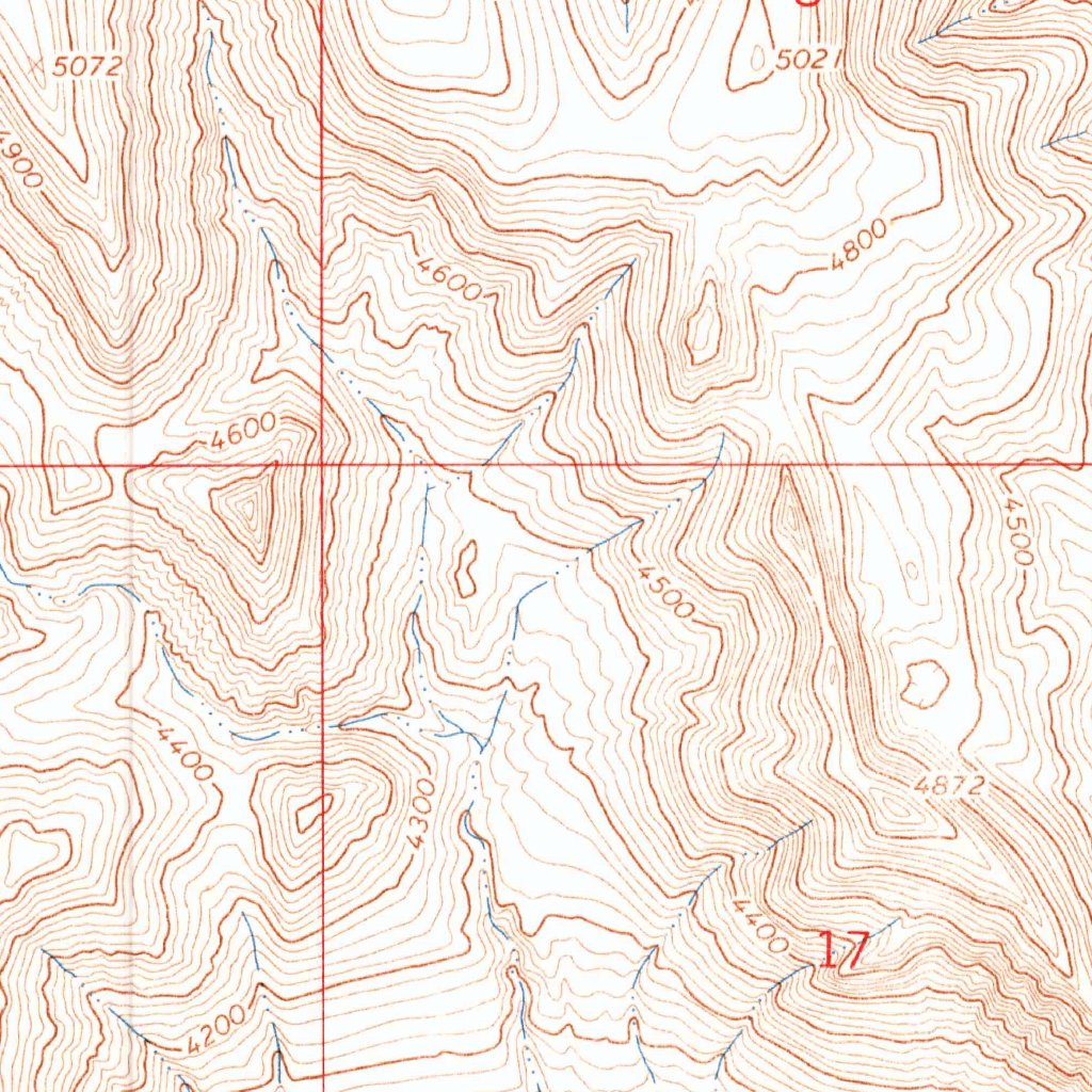 The Needle Rocks, NV (1964, 24000-Scale) Map by United States ...