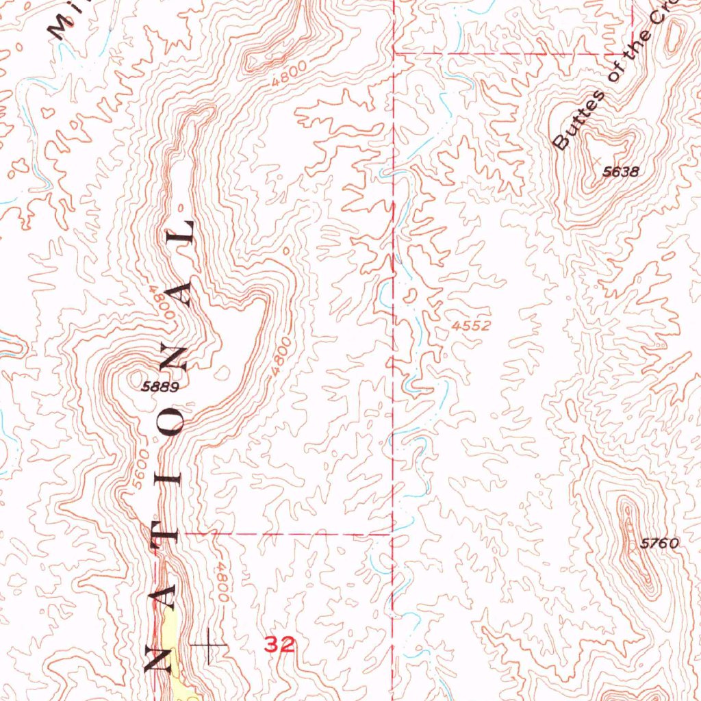 The Spur, UT (1953, 62500-Scale) Map by United States Geological Survey ...