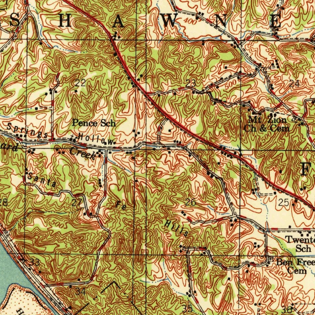 Thebes, IL-MO (1955, 62500-Scale) Map by United States Geological ...