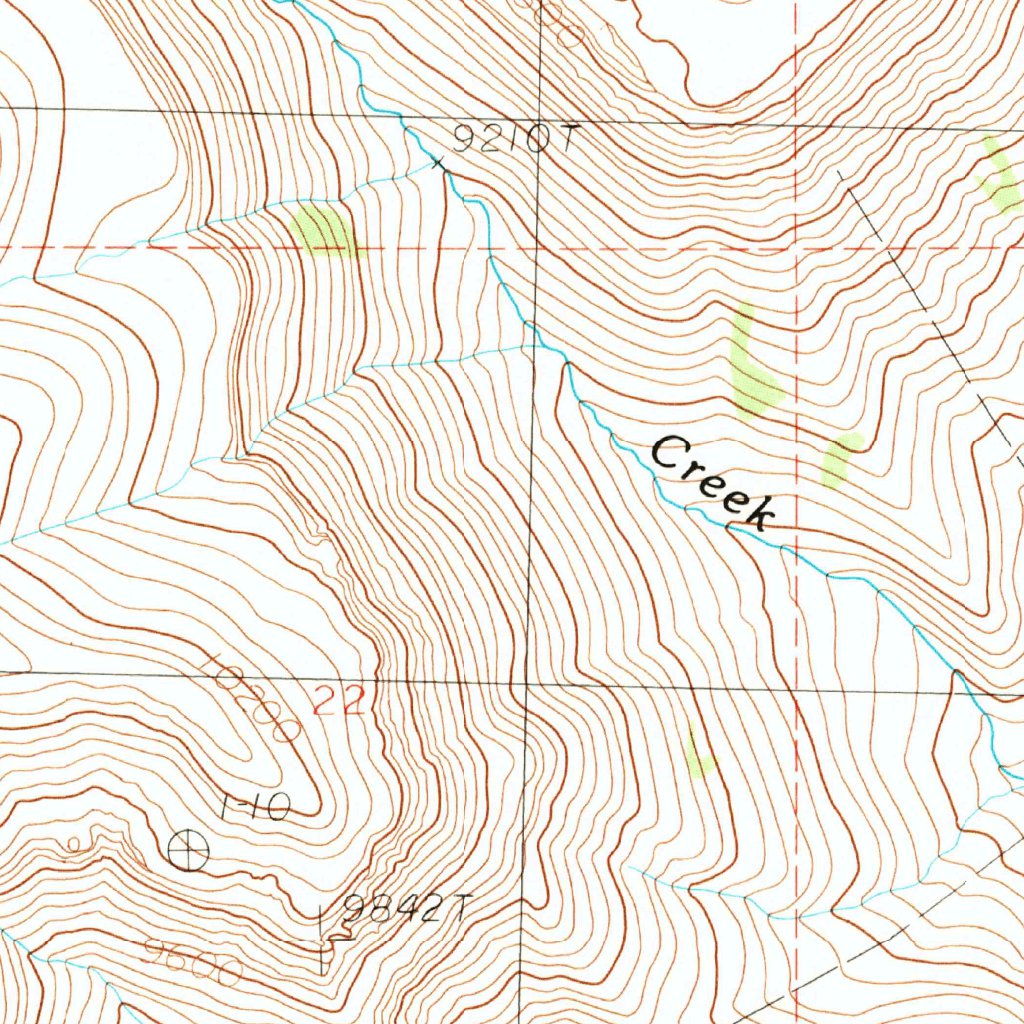 Thomas Reservoir, WY (1988, 24000-Scale) Map by United States ...