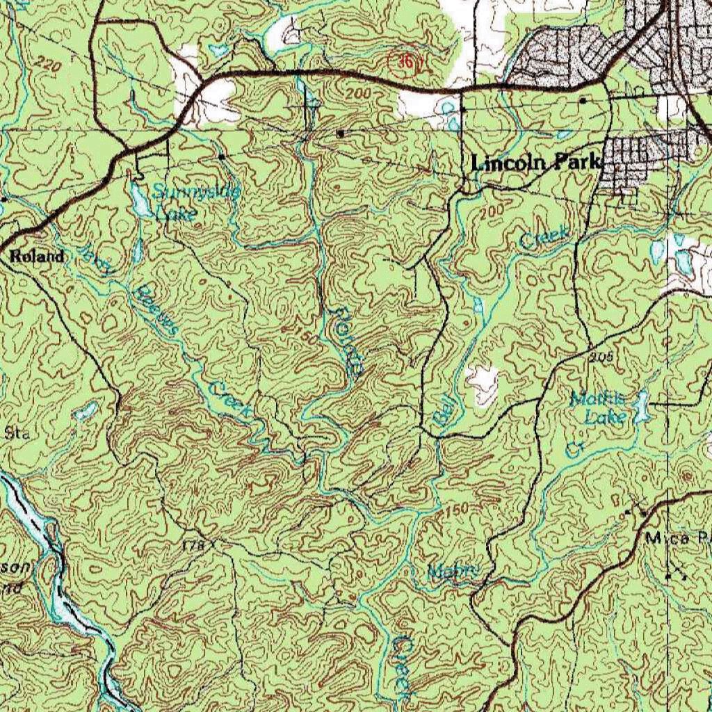 Thomaston, GA (1981, 100000-Scale) Map by United States Geological ...