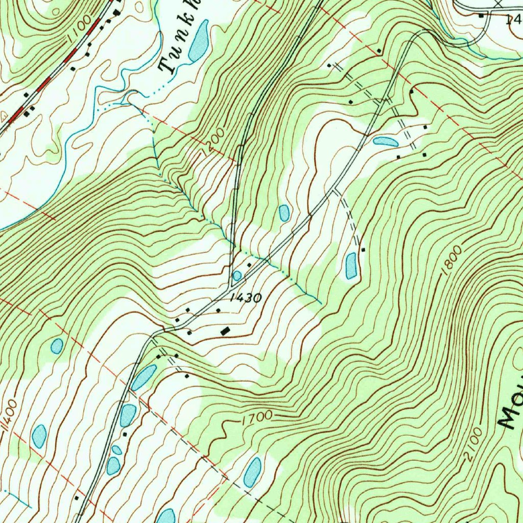 Thompson, PA (1994, 24000-Scale) Map by United States Geological Survey ...