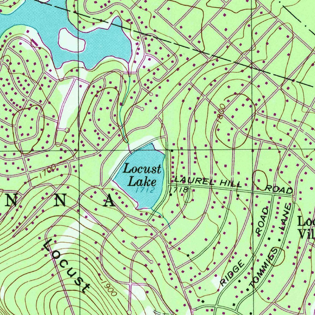 Thornhurst, PA (1997, 24000-Scale) Map by United States Geological ...