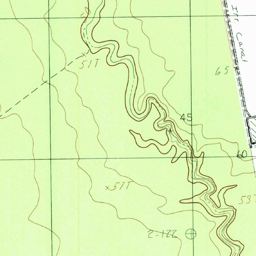 Thorson Gully, TX (1984, 24000-Scale) Map by United States Geological ...