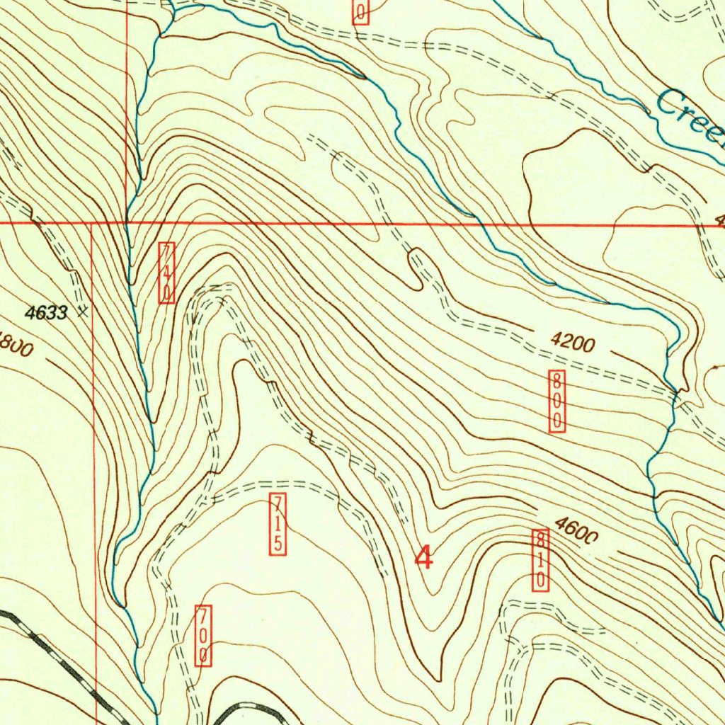 Thousand Springs, OR (1997, 24000-Scale) Map by United States ...