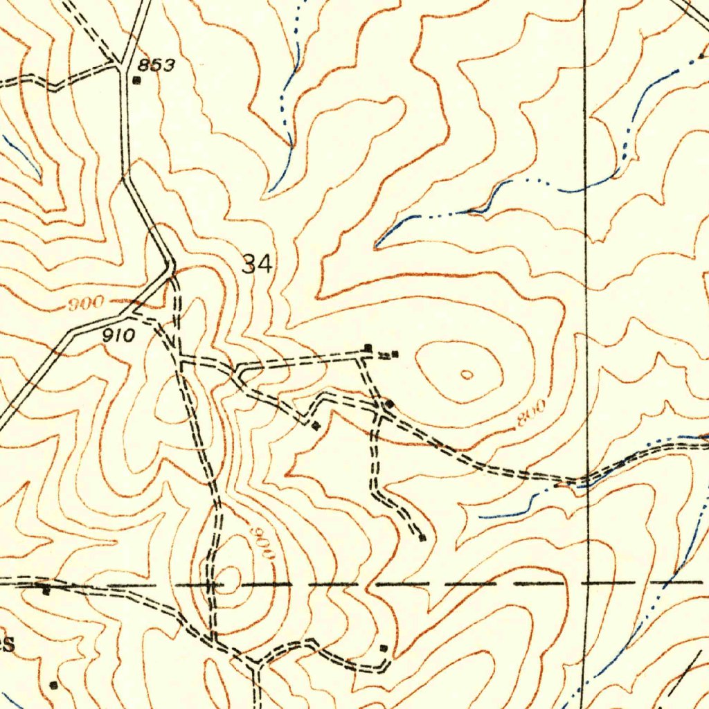 Tiff, MO (1939, 24000-Scale) Map by United States Geological Survey ...
