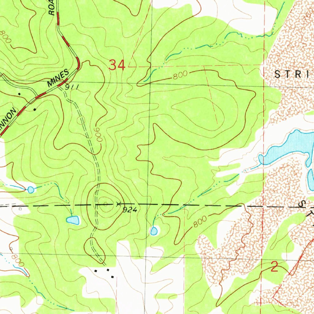 Tiff, MO (1981, 24000-Scale) Map by United States Geological Survey ...