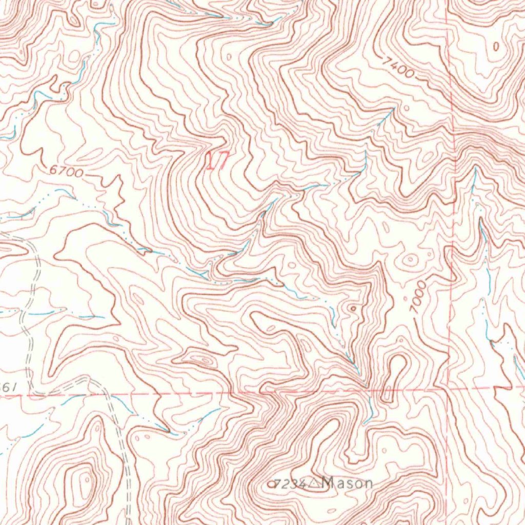 Tiffany, CO-NM (1968, 24000-Scale) Map by United States Geological ...