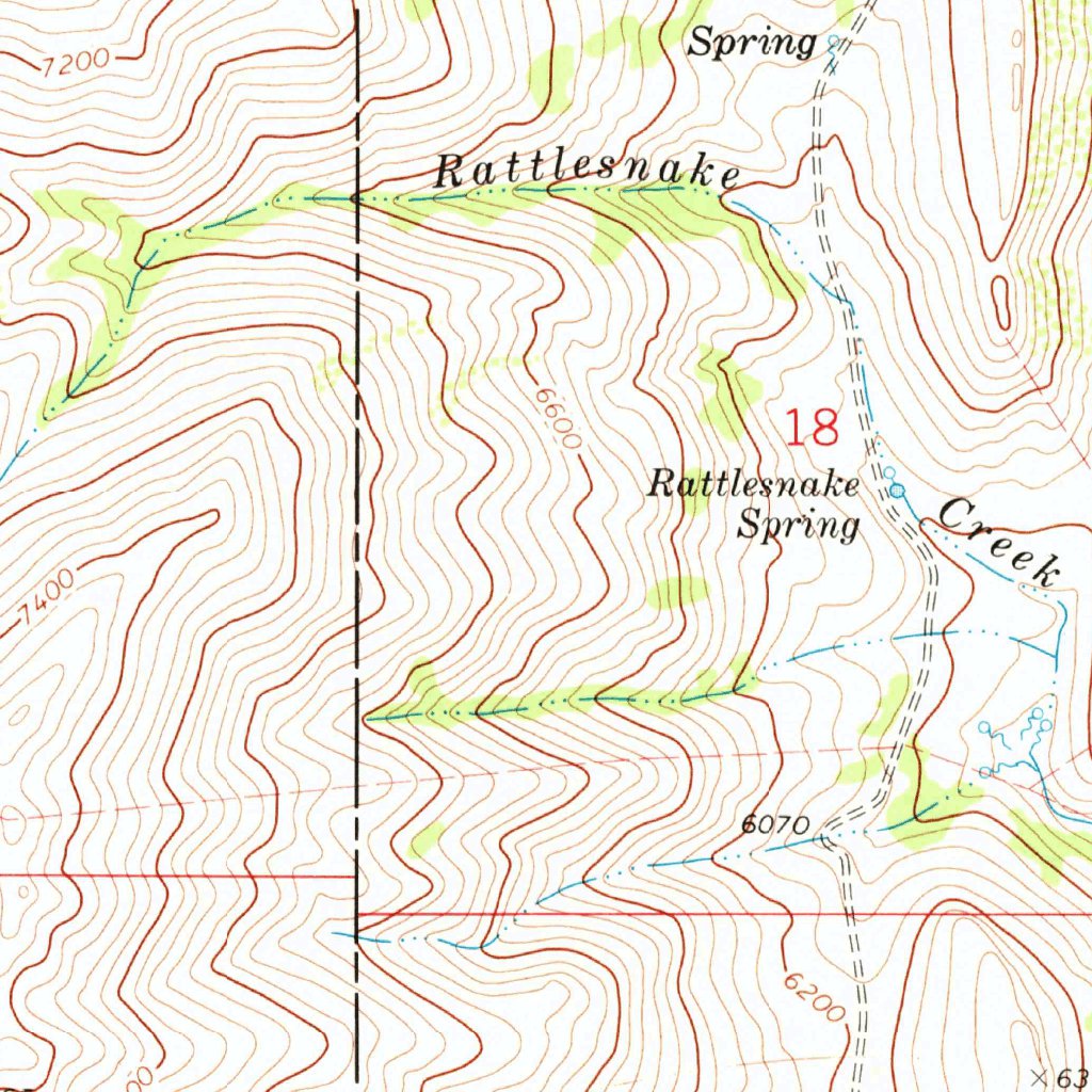 Timber Butte, ID (1977, 24000-Scale) Map by United States Geological ...