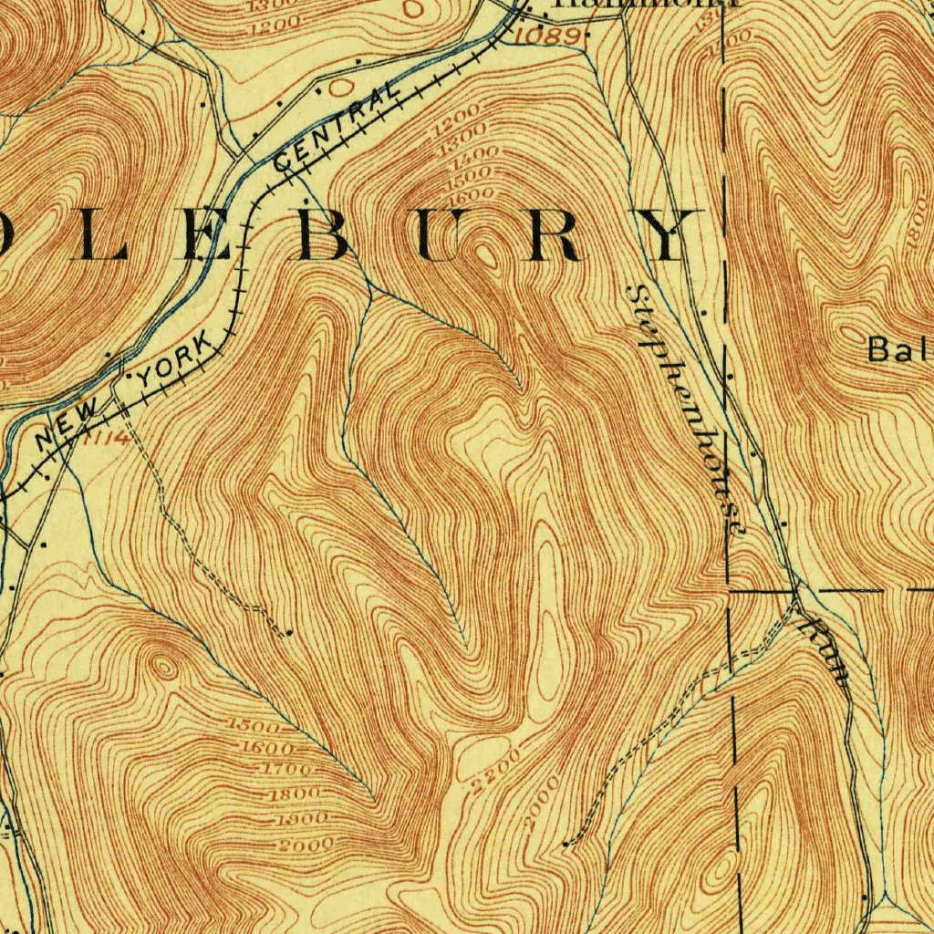 Tioga, PA-NY (1902, 62500-Scale) Map by United States Geological Survey ...