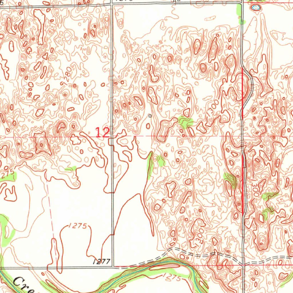 Tipton, OK (1964, 24000-Scale) Map by United States Geological Survey ...