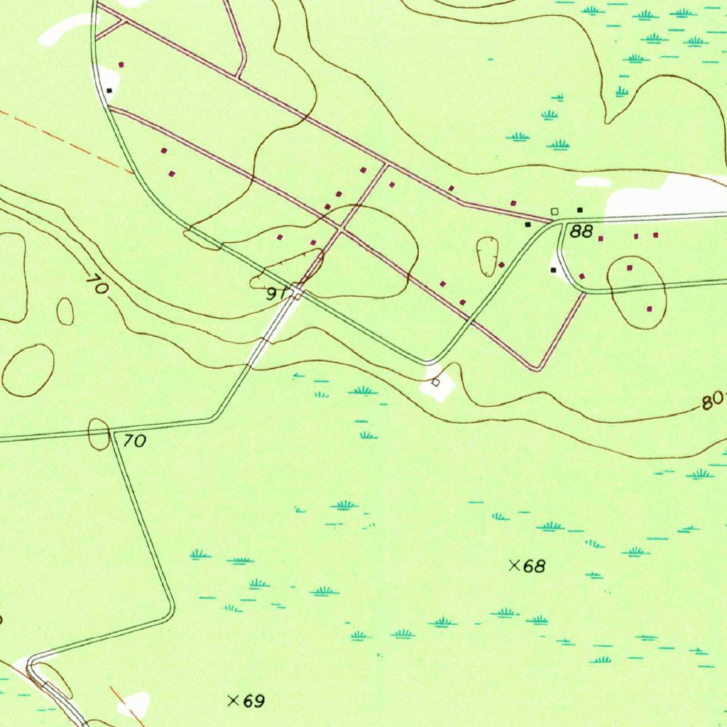 Tison, GA (1970, 24000-Scale) Map by United States Geological Survey ...