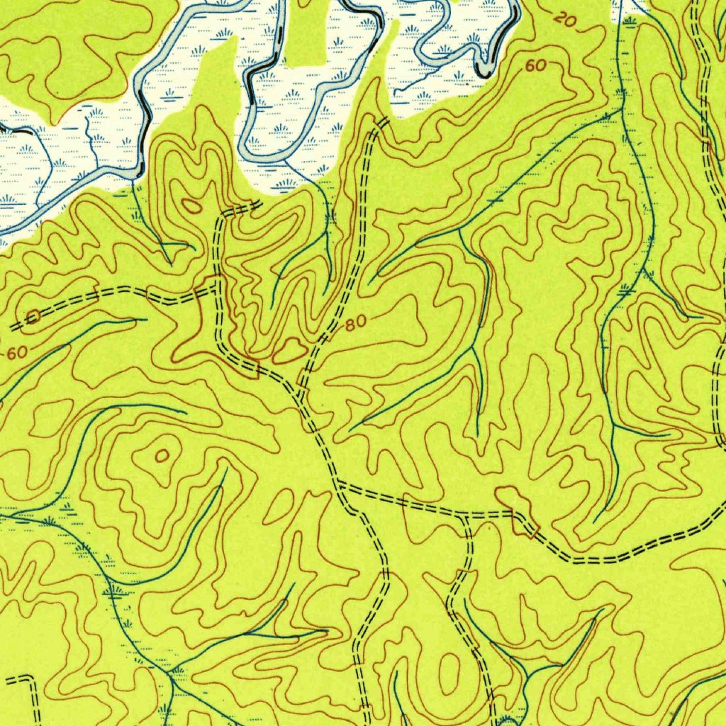 Toano, VA (1953, 24000-Scale) Map by United States Geological Survey ...