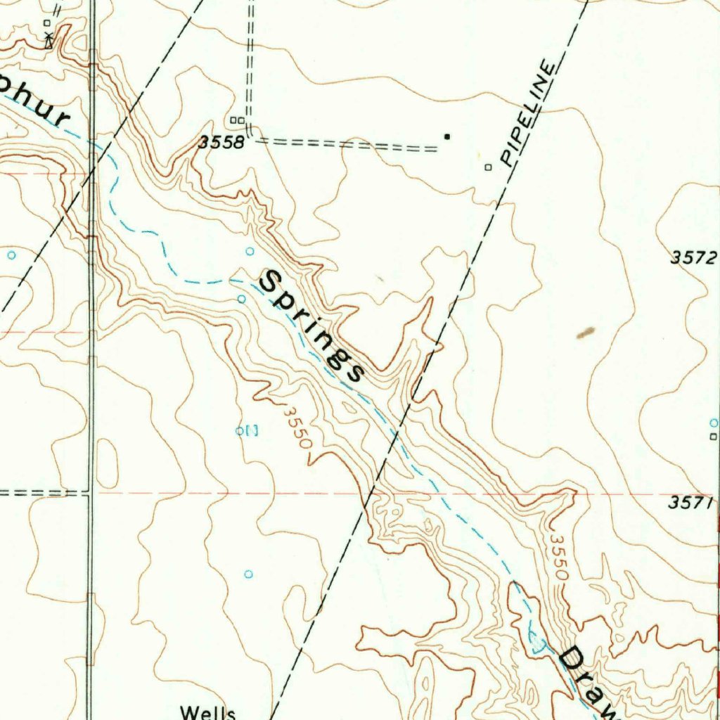 Tokio NW, TX (1970, 24000-Scale) Map by United States Geological Survey ...