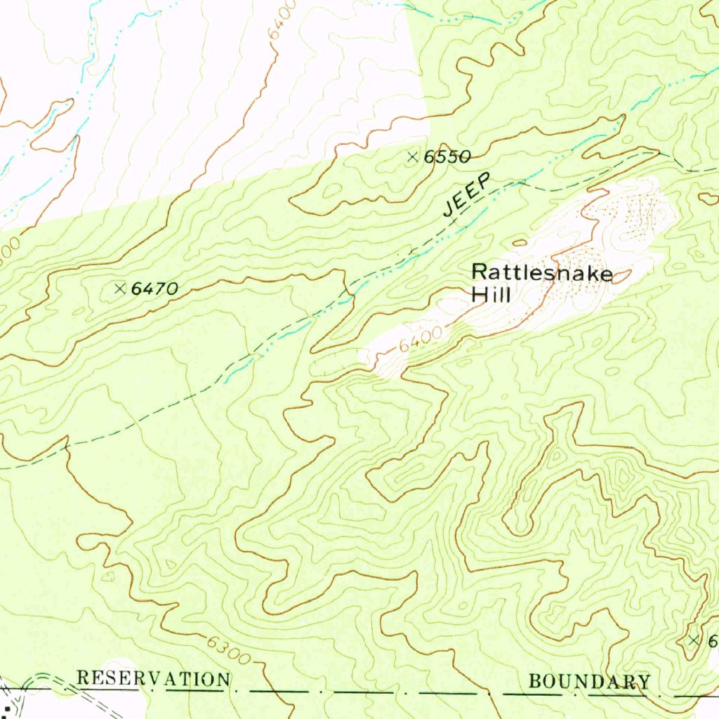 Tolapai Spring, AZ (1971, 24000-Scale) Map by United States Geological ...