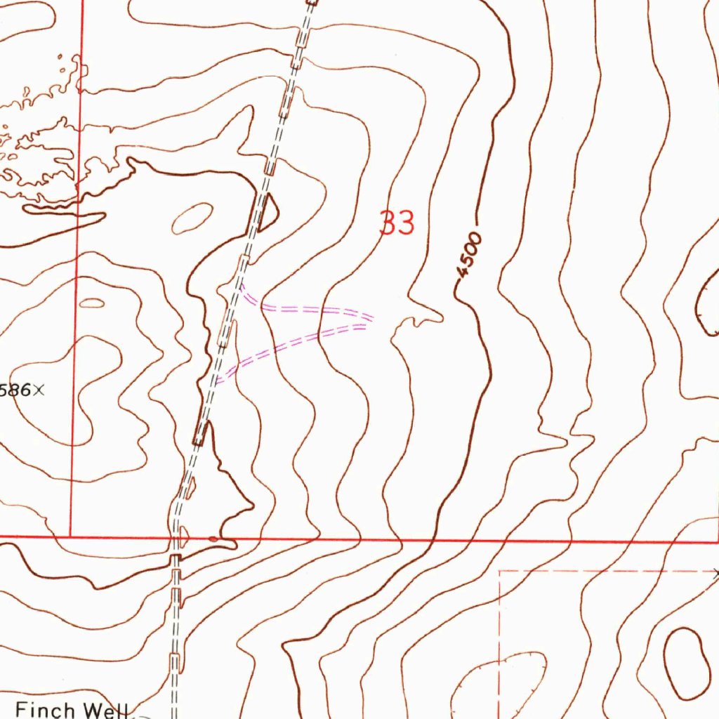 Tolar SW, NM (1973, 24000-Scale) Map by United States Geological Survey ...