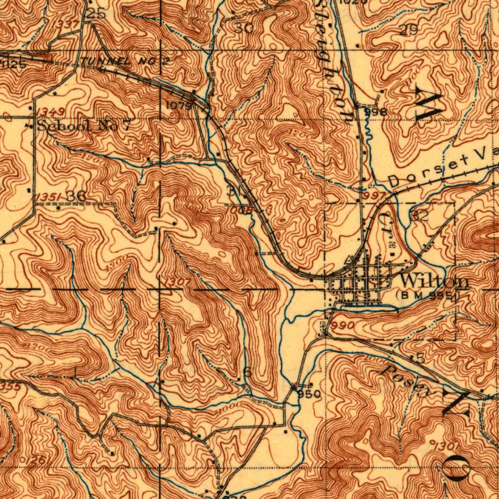 Tomah, WI (1916, 62500-Scale) Map by United States Geological Survey ...