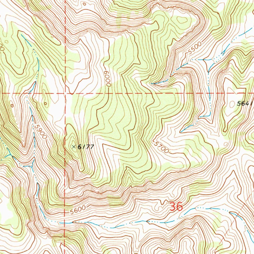 Toms Cabin Spring, UT (1971, 24000-Scale) Map by United States ...