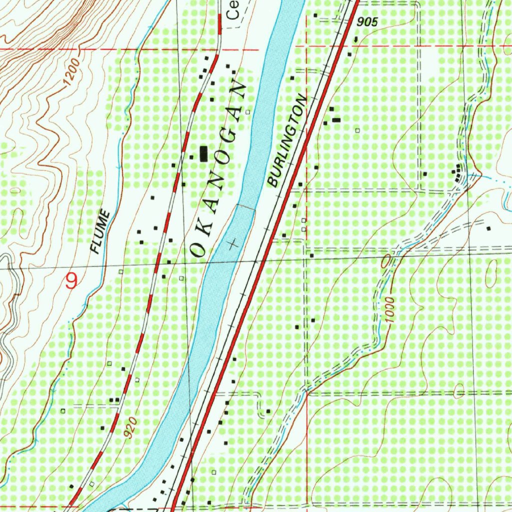 Tonasket, WA (1981, 24000-Scale) Map by United States Geological Survey ...