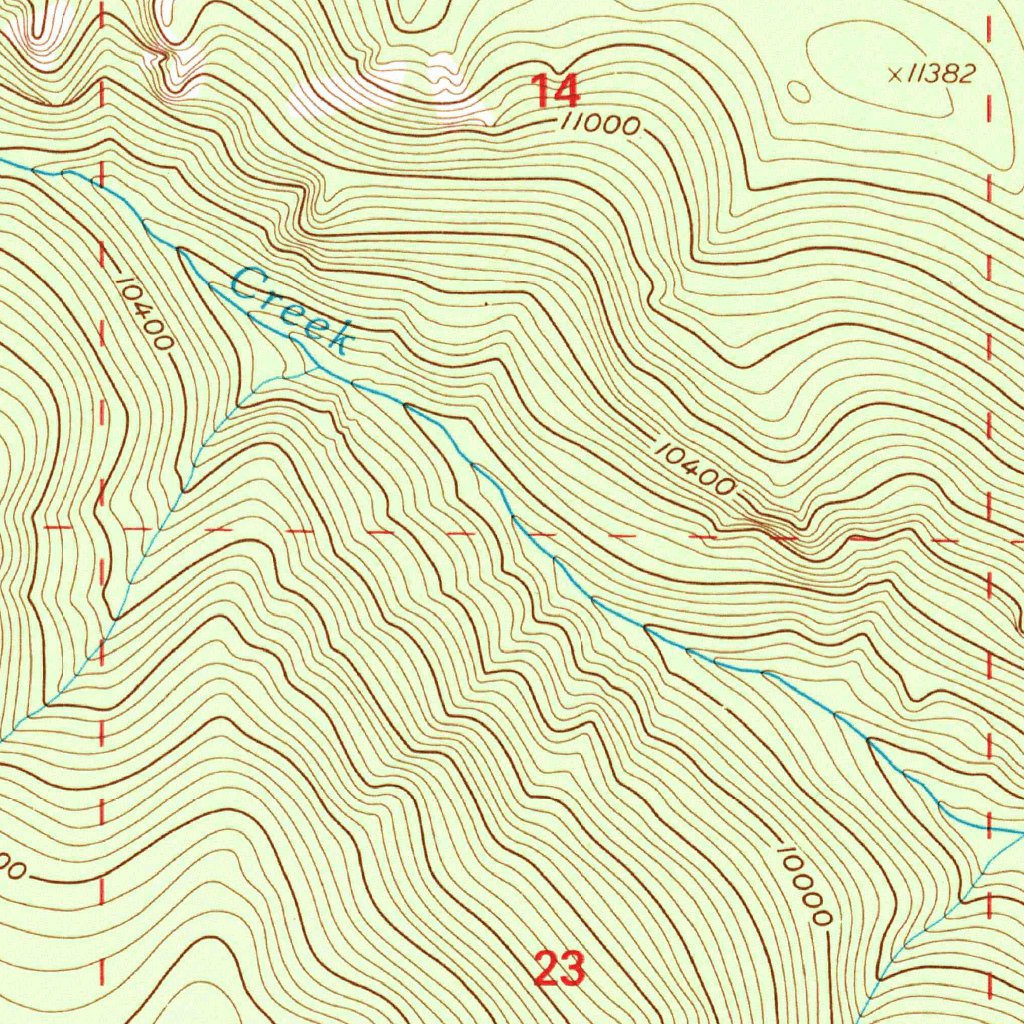 Topaz Mountain, CO (1994, 24000-Scale) Map by United States Geological ...