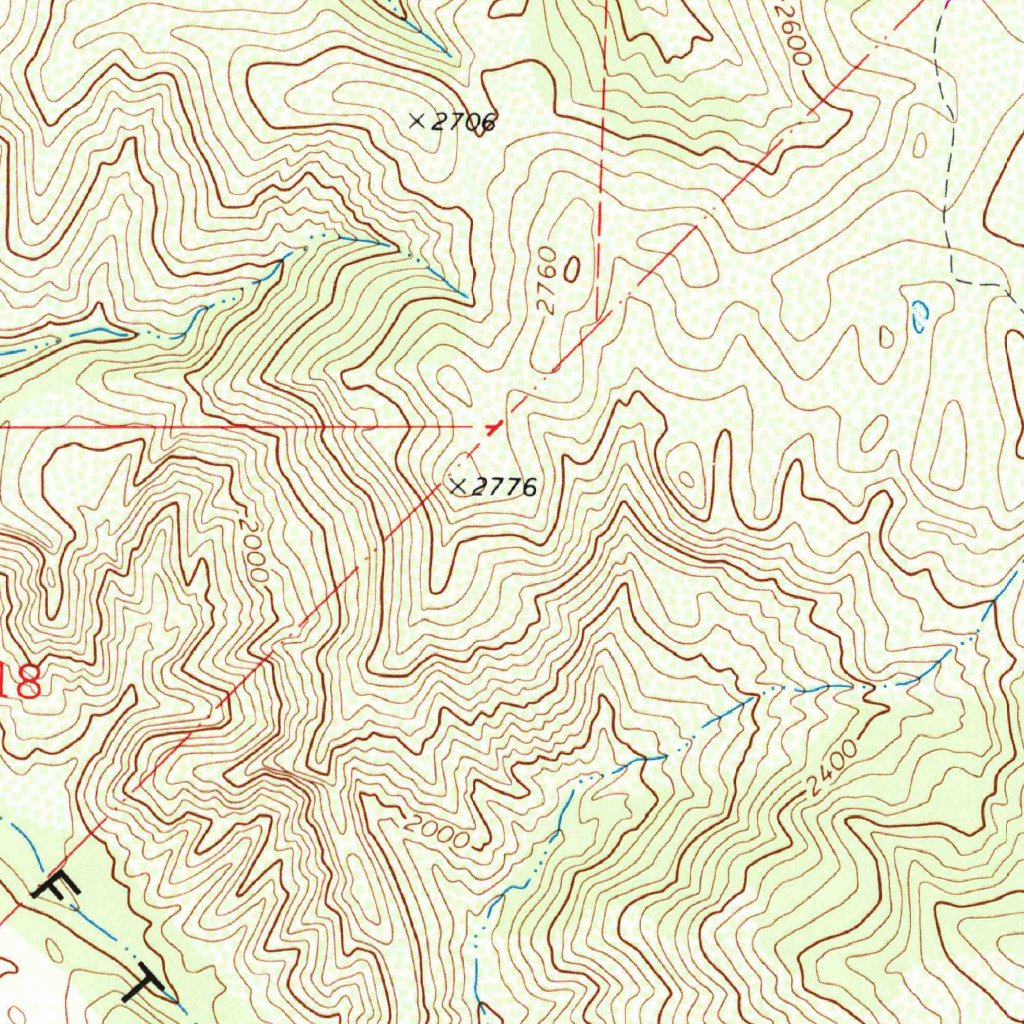 Topo Valley, CA (1969, 24000-Scale) Map by United States Geological ...