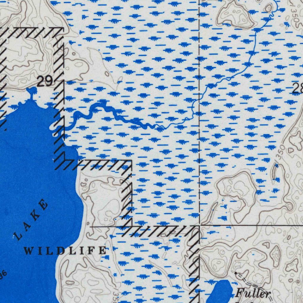 Totagatic Lake, WI (1971, 24000-Scale) Map by United States Geological ...