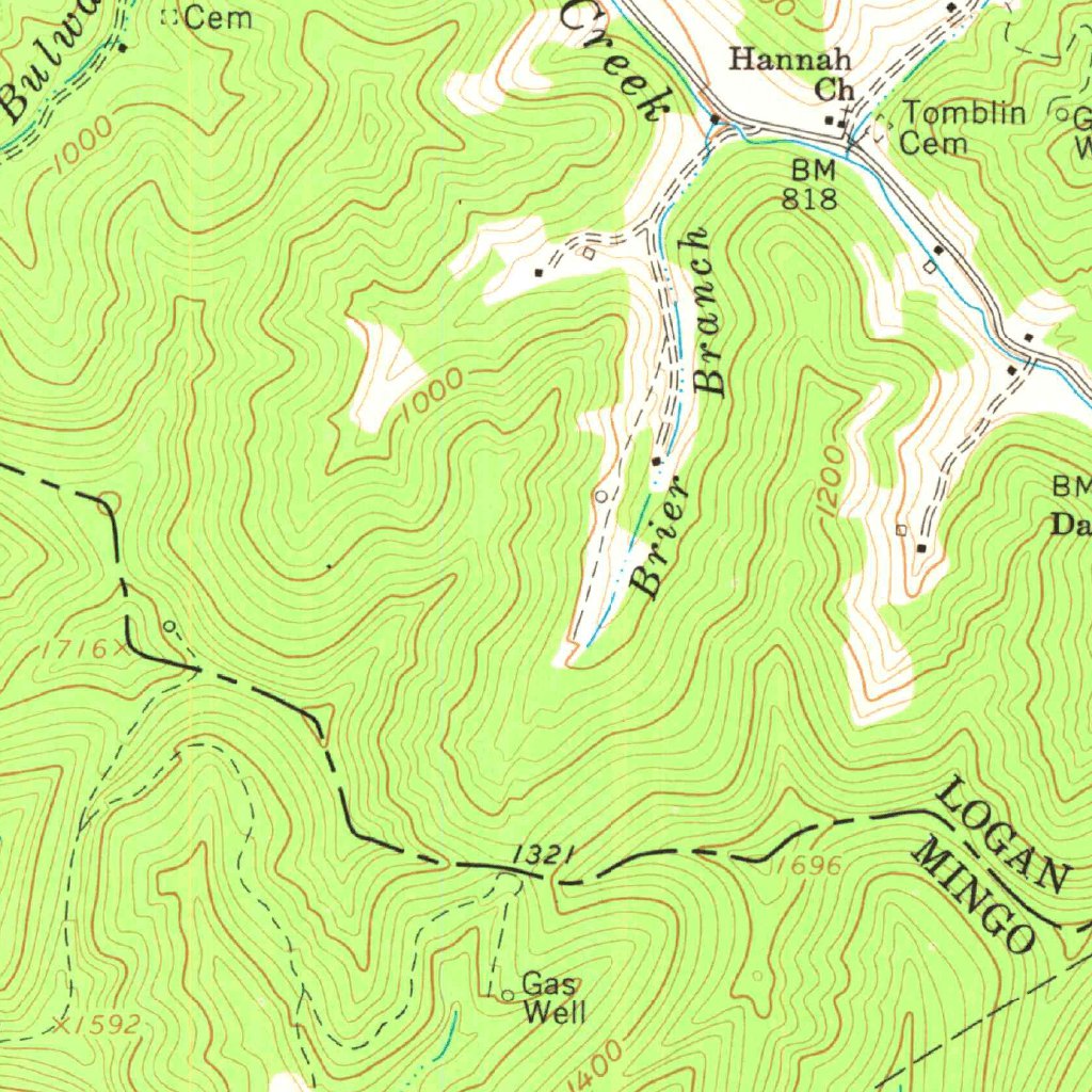 Trace, WV (1963, 24000-Scale) Map by United States Geological Survey ...