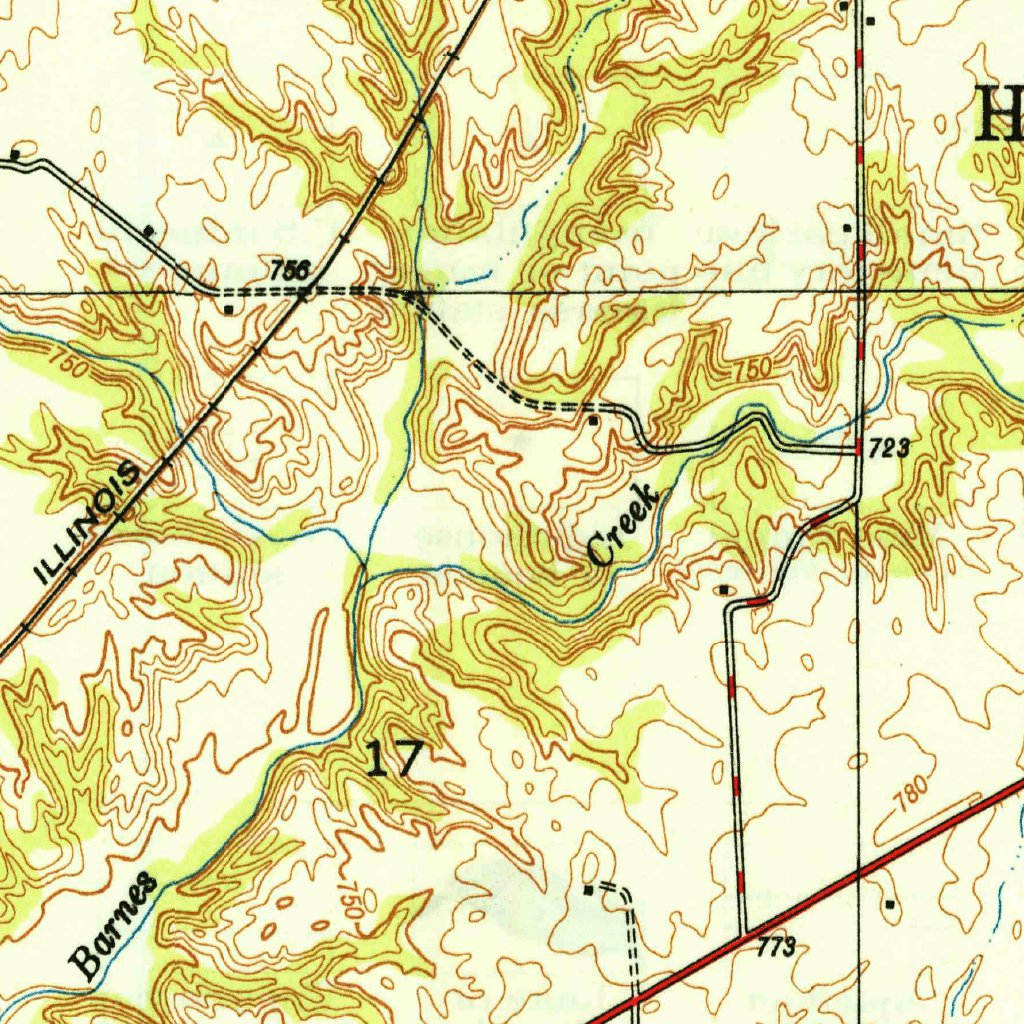 Trafalgar, IN (1948, 24000-Scale) Map by United States Geological ...