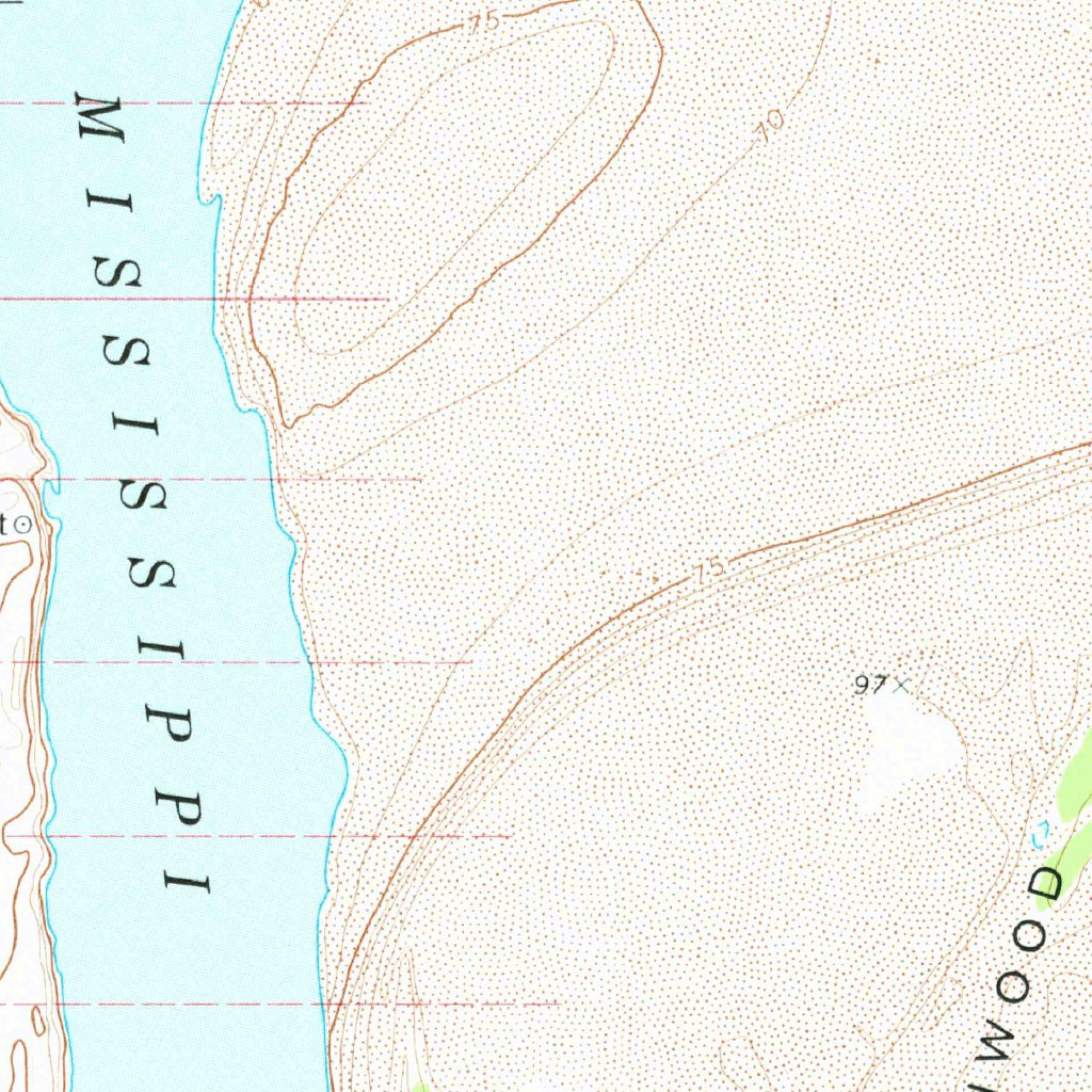 Transylvania, LA-MS (1970, 24000-Scale) Map by United States Geological ...