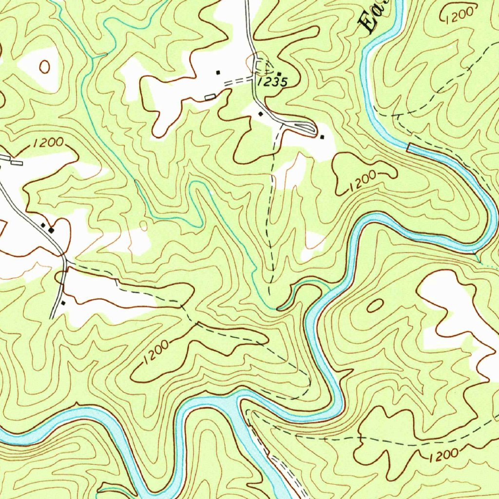 Traphill, NC (1968, 24000-Scale) Map by United States Geological Survey ...