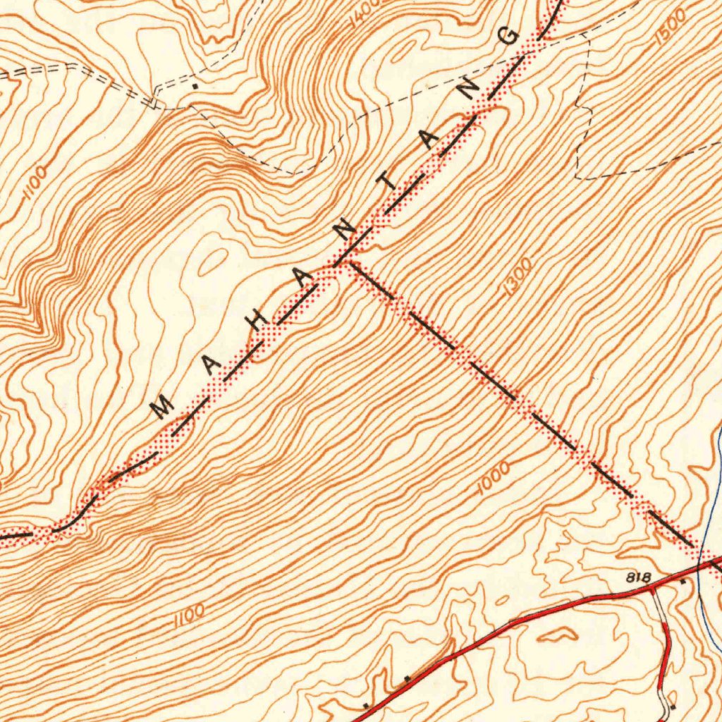 Tremont, PA (1947, 31680-Scale) Map by United States Geological Survey ...