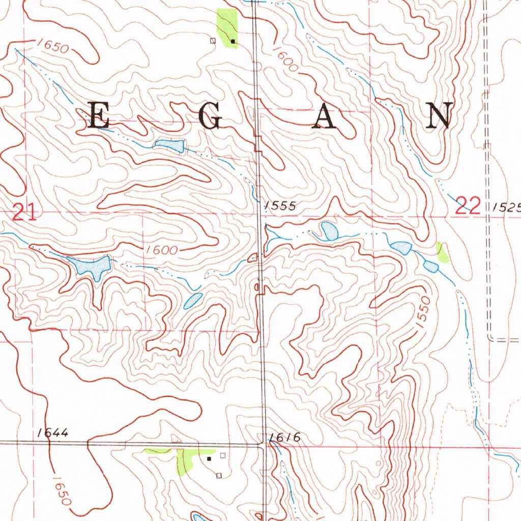 Trent, SD (1963, 24000-Scale) Map by United States Geological Survey ...