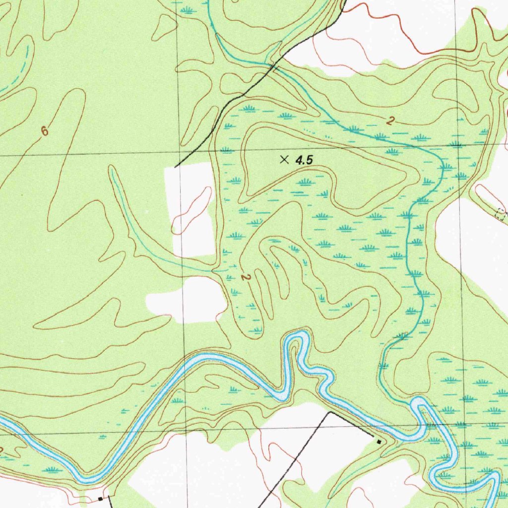 Trenton, NC (1982, 24000-Scale) Map by United States Geological Survey ...