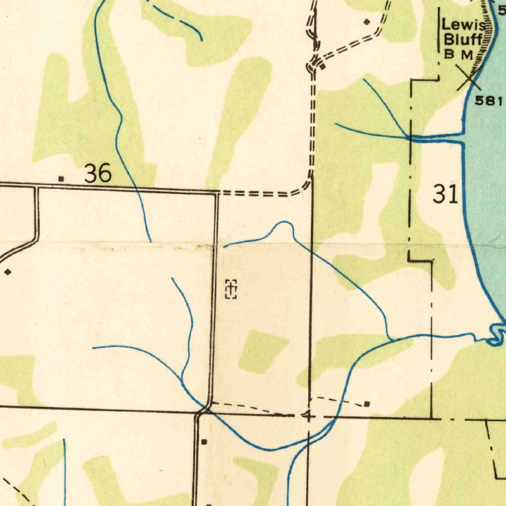 Triana, AL (1936, 24000-Scale) Map by United States Geological Survey ...
