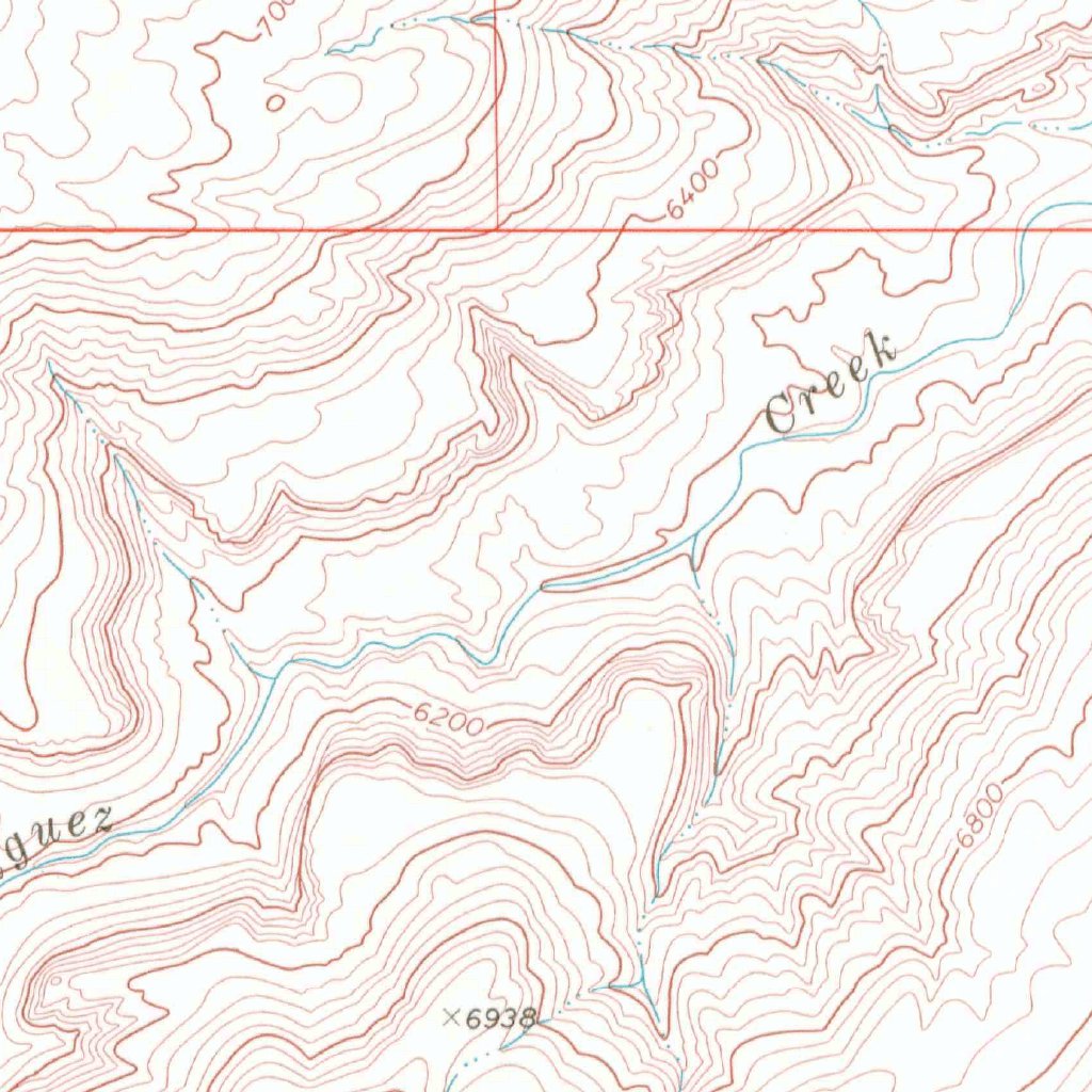 Triangle Mesa, CO (1969, 24000-Scale) Map by United States Geological ...
