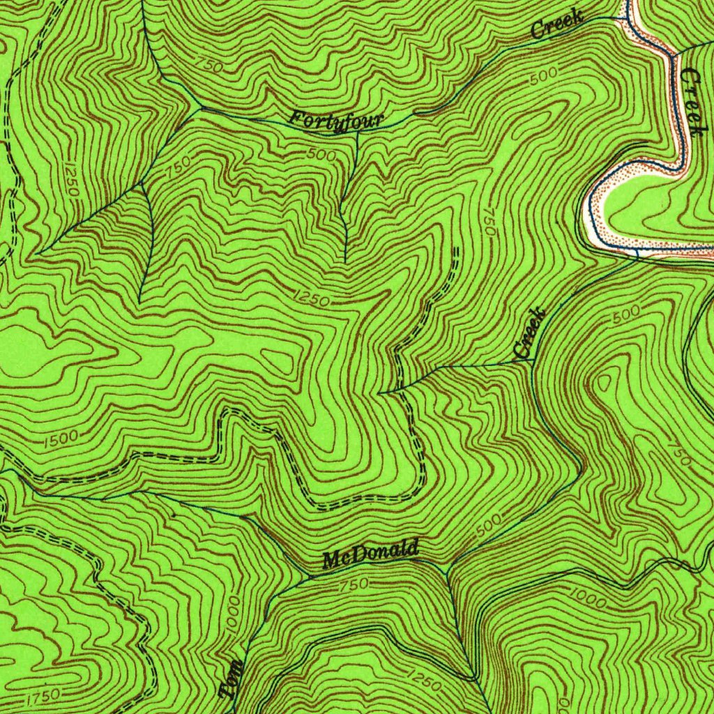 Trinidad, CA (1952, 62500-Scale) Map by United States Geological Survey ...