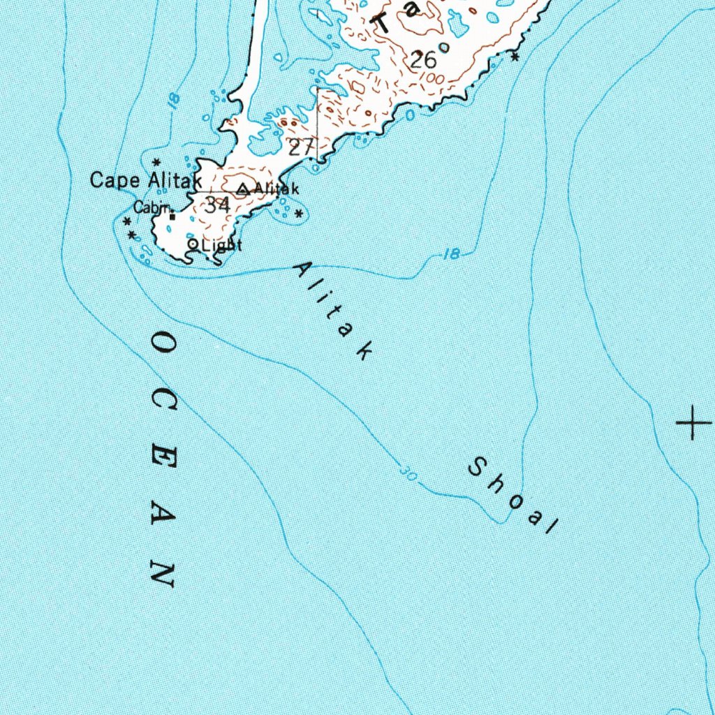 Trinity Islands D-1, AK (1952, 63360-Scale) Map by United States ...