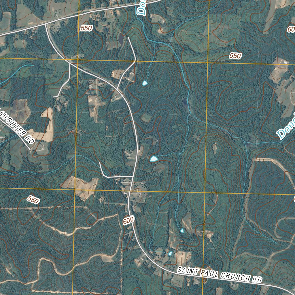 Triple Springs, NC (2010, 24000-Scale) Map by United States Geological ...